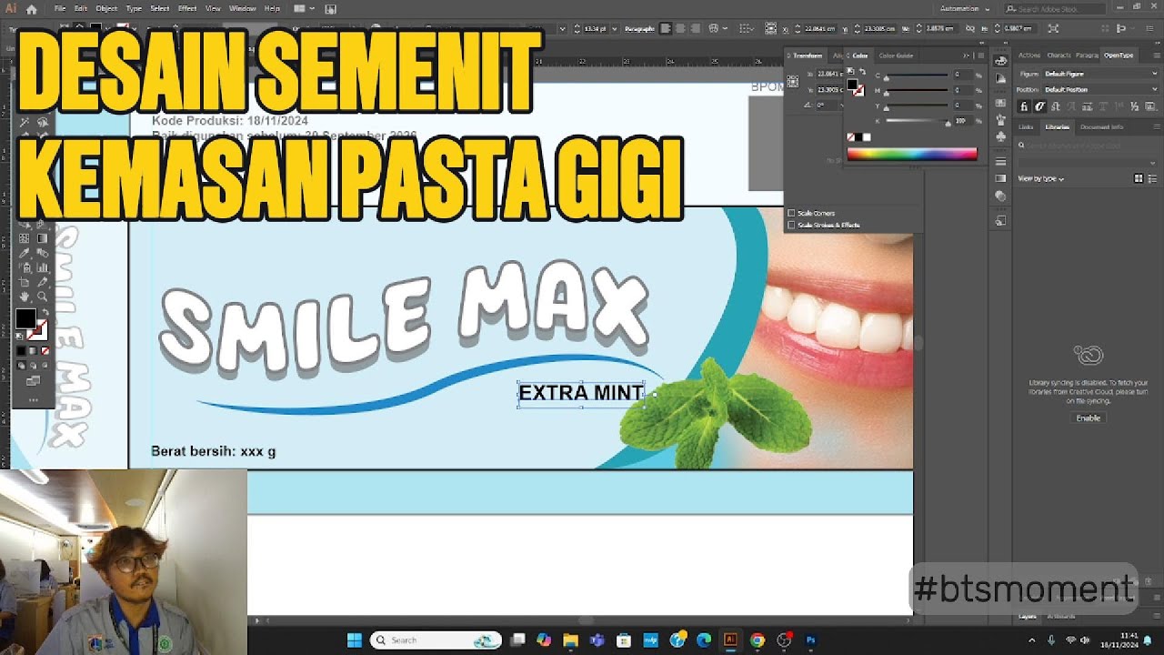 MAKE A TOOTH PASTE PACKAGE - YouTube