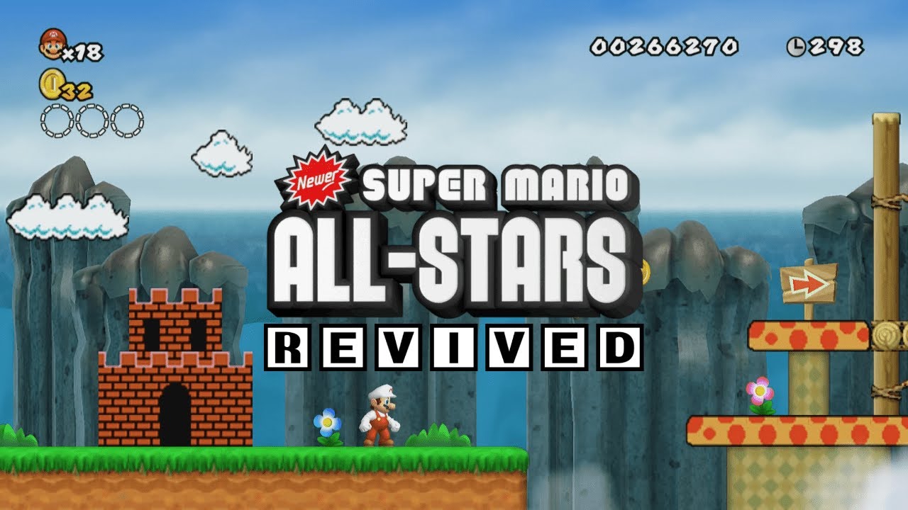 Newer Super Mario ALL-STARS Revived #2 Walkthrough 100% - YouTube