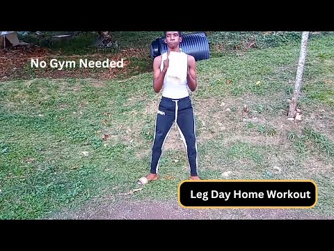 Leg Day Pt. 3, PPL Home Workout - YouTube