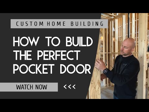 How to Build the Perfect Pocket Door - YouTube