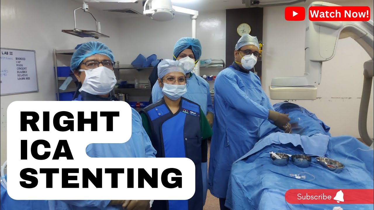 Right ICA Stenting | #irfacilities #doctor #health - YouTube