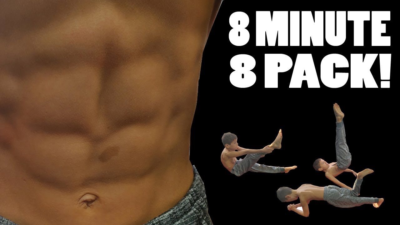 8-Minute 8-Pack: Intermediate Ab Workout for a Stronger Core - YouTube