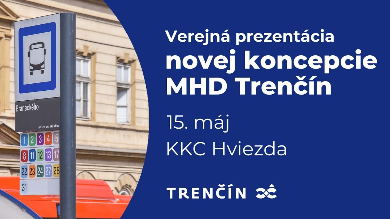 Verejná prezentácia novej koncepcie MHD Trenčín, 15. máj 2024 - časť 2 ...