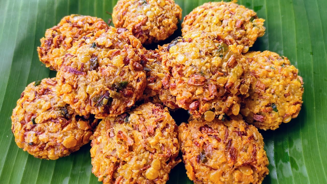 Valaipoo vadai recipe || Banana Flower Vada || Vazhaipoo vadai - YouTube