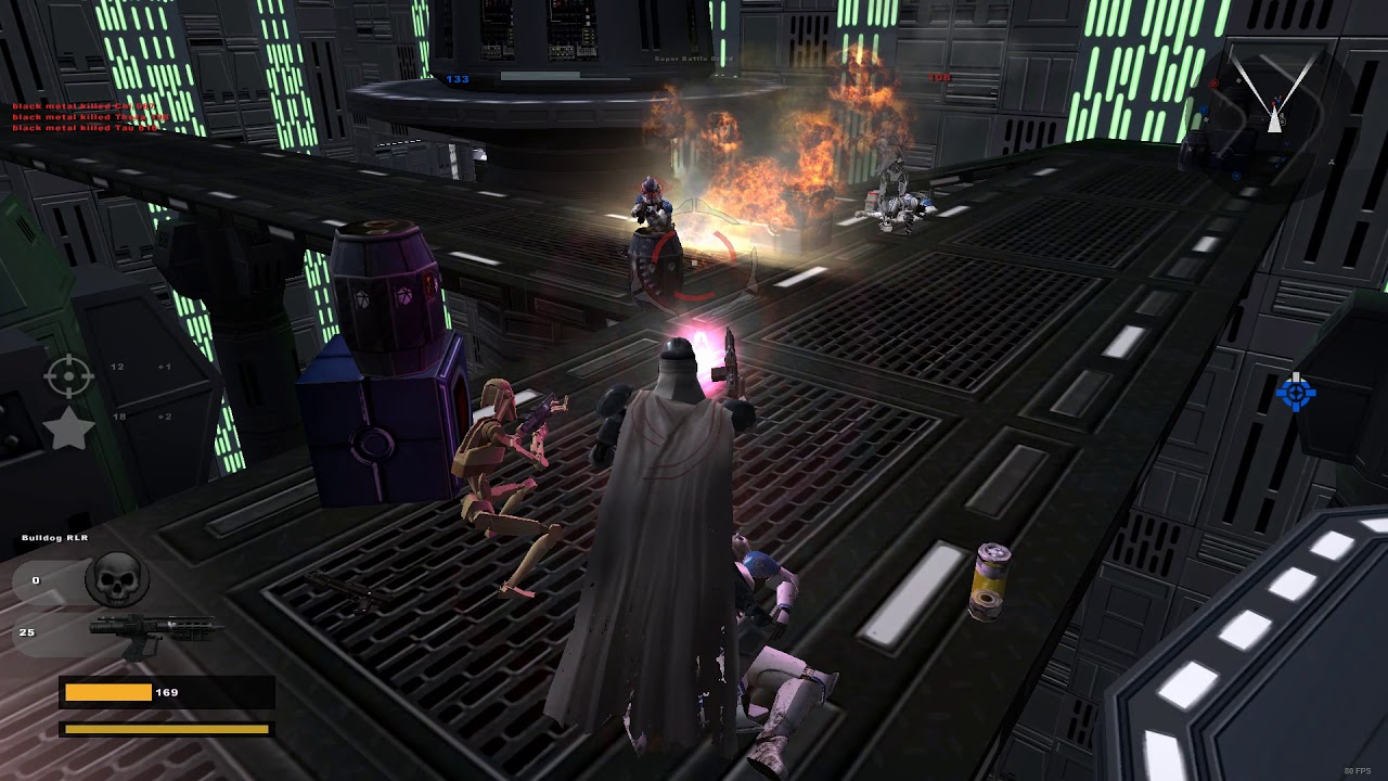 Star Wars Battlefront II 2005 playing with hud patch 1.0 - YouTube