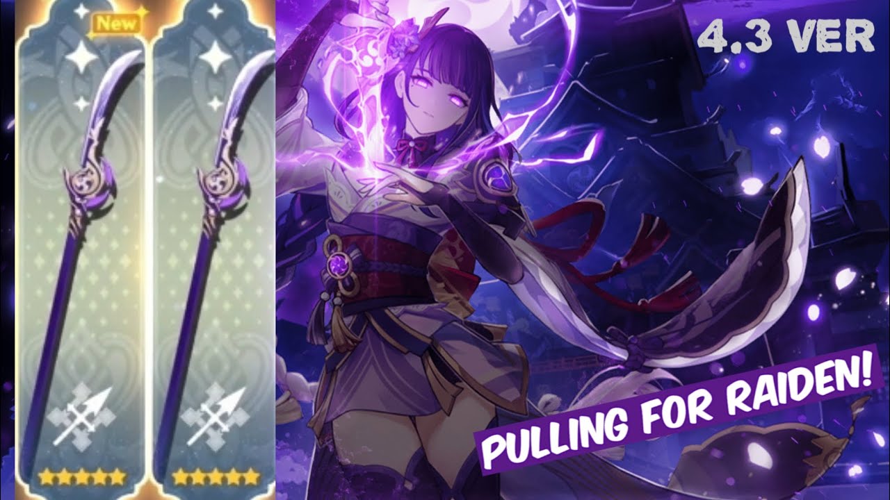 Genshin Impact - Raiden Rerun 4.3 - Pulling For Raiden And Engulfing ...