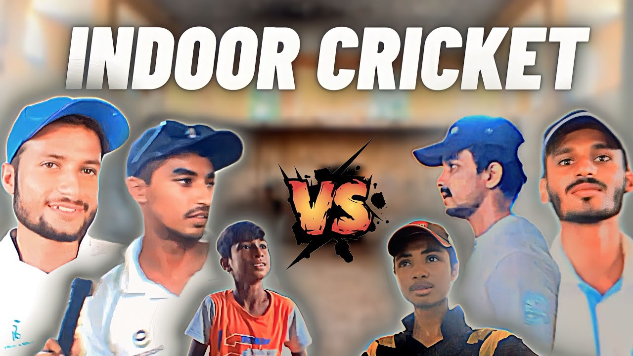INDOOR CRICKET Practice ( Series ) 💥 | 3 vs 3 | Hard Ball Cricket | Ahmed Tlogs - YouTube