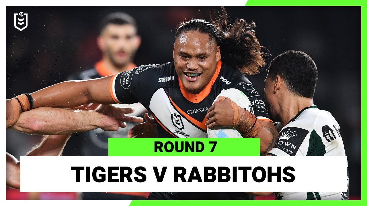 NRL Highlights | Wests Tigers v South Sydney Rabbitohs | Round 7, 2022 ...
