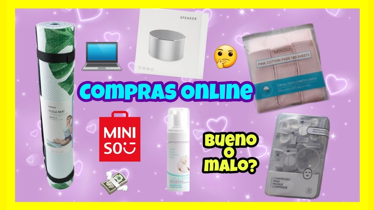 MINISO ONLINE | MI EXPERIENCIA COMPRANDO🛒 | ES BUENO?😮 - YouTube