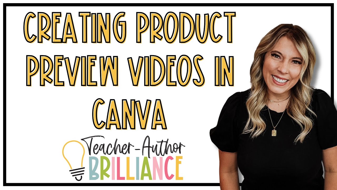 Easy Product Preview Videos for TPT Sellers and Teacher-Authors Using ...