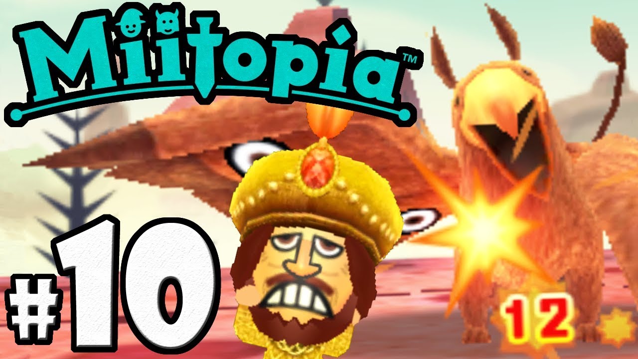 Miitopia PART 10 - Griffin Boss - Burger King - Love Triangle ...