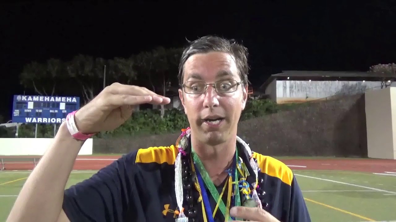 Punahou boys track and field coach Todd Iacovelli - YouTube