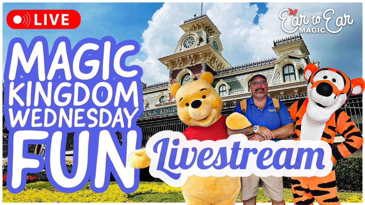 🔴LIVE - Magic Kingdom Wednesday Fun Livestream 9-21-22 - YouTube
