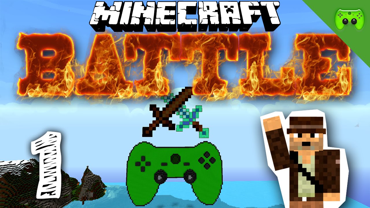 MINECRAFT BATTLE # 1 - Husarenstart «» Let's Play Minecraft Battle ...