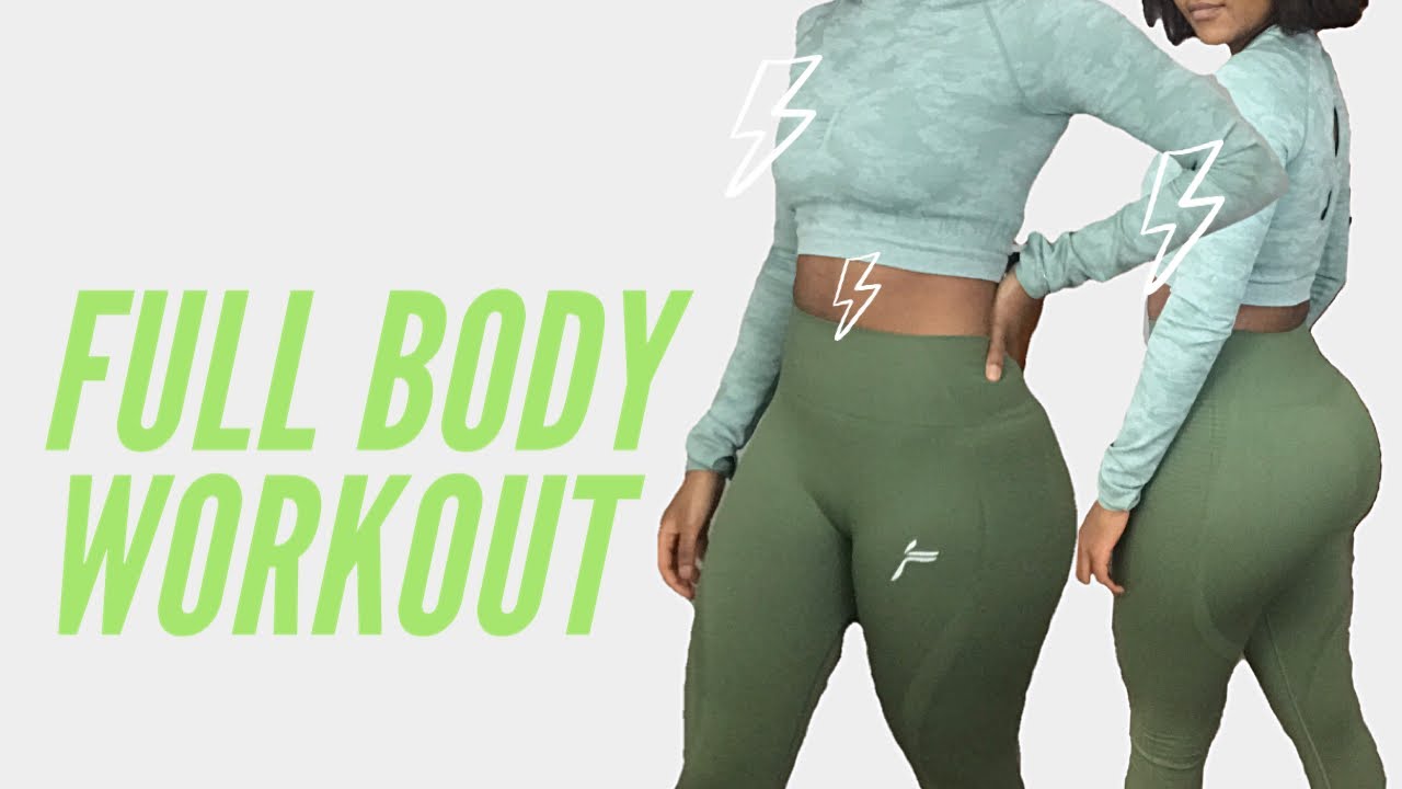Full Body Workout - No equipment - Natasha Rue #Quarantine - YouTube