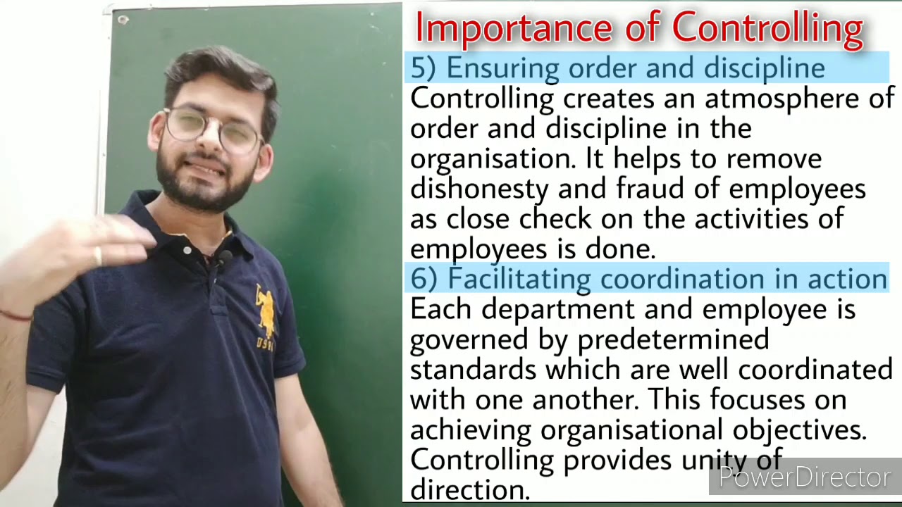 Business studies class 12 Controlling One Shot - YouTube