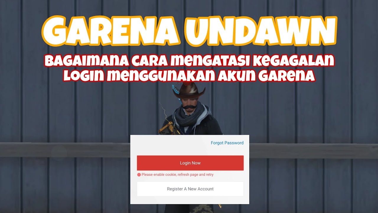 Cara Mengatasi Kegagalan Login Saat ingin login menggunakan akun Garena ...