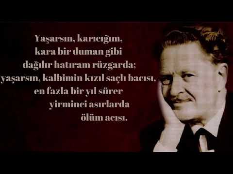 Karıma Mektup - Nazım Hikmet - Şiir