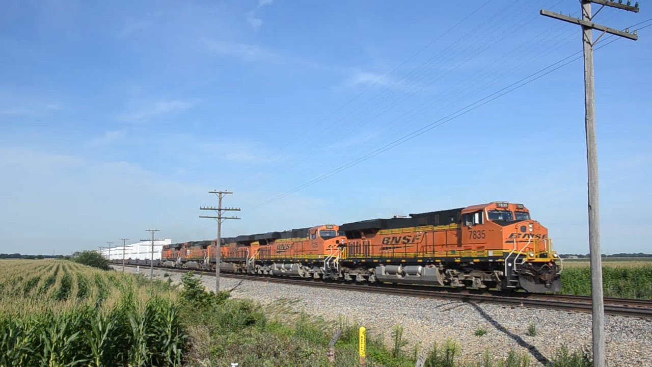 The thrill of a 70 mph freight train - YouTube