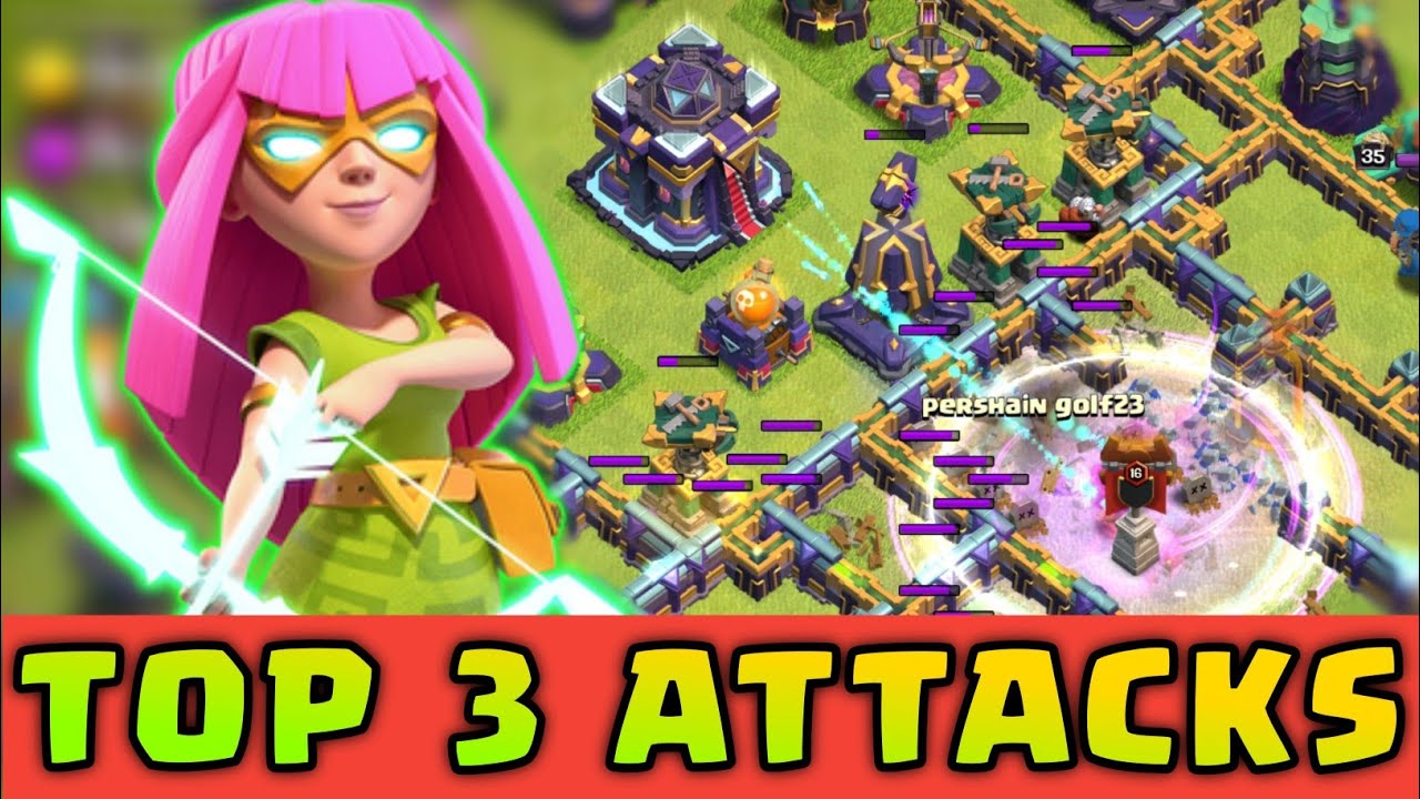TOP 3 SUPER ARCHER BLIMP Attack Strategy for TH15 | BEST TH15 Attack ...