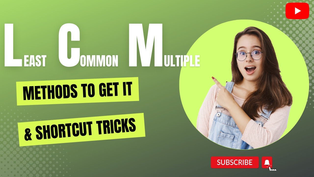 Least Common Multiple LCM I Shortcut Tricks to get LCM I Two Methods to ...
