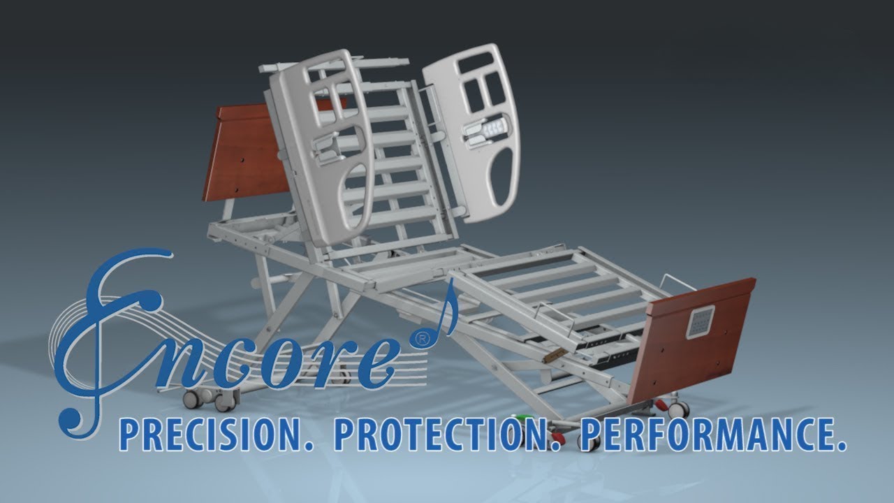 Discover the Span America Encore Hospital Bed - YouTube