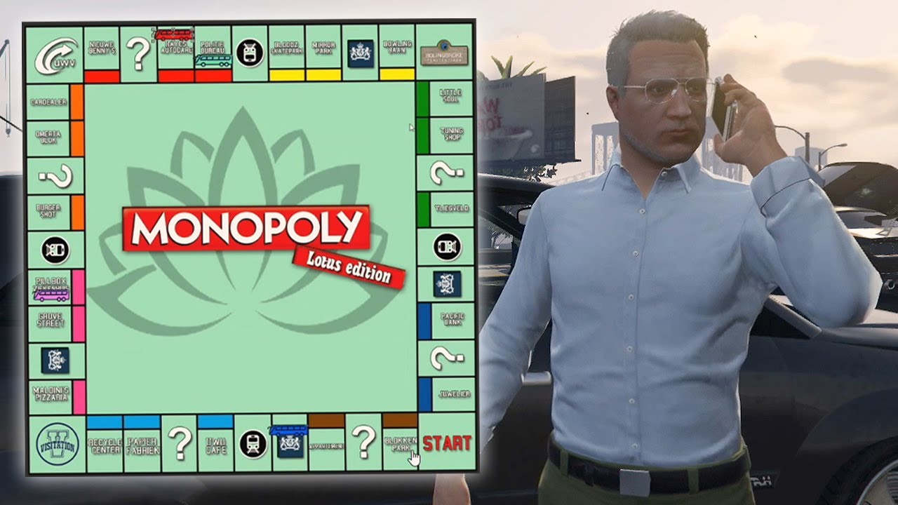 Monopoly event in GTA RP - YouTube