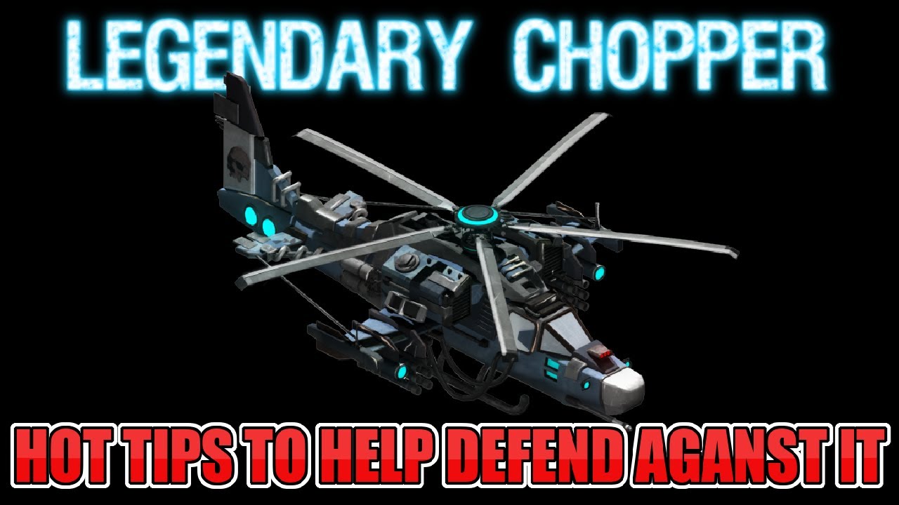 War Commander: Tips To Help Defend Against Legendary Choppers. - YouTube
