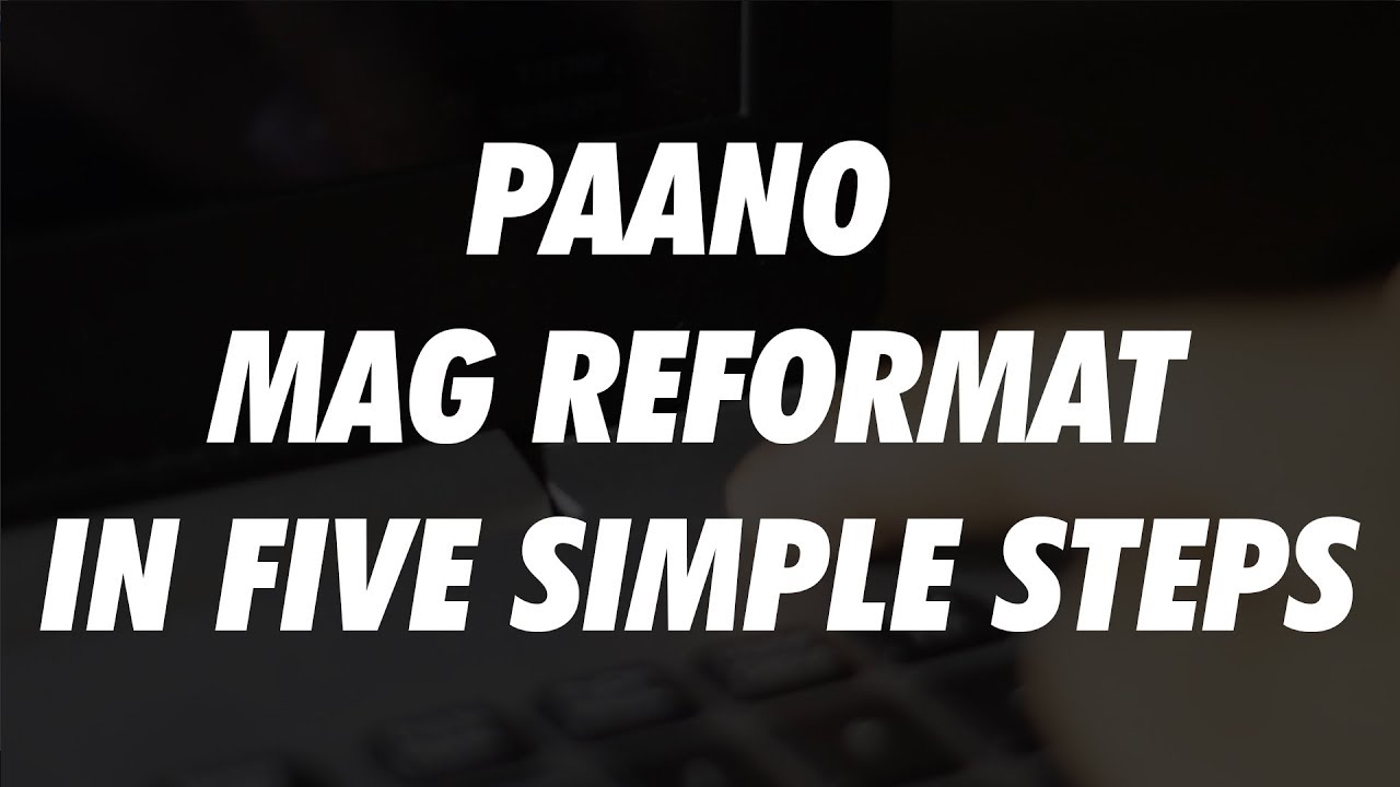 HOW TO REFORMAT IN 5 STEPS (TAGALOG) - YouTube
