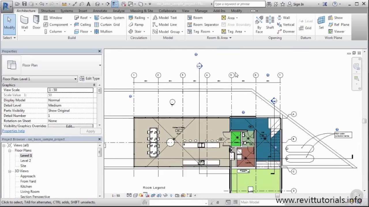 Revit for AutoCAD Users #4 - Exploring the Revit User Interface - YouTube
