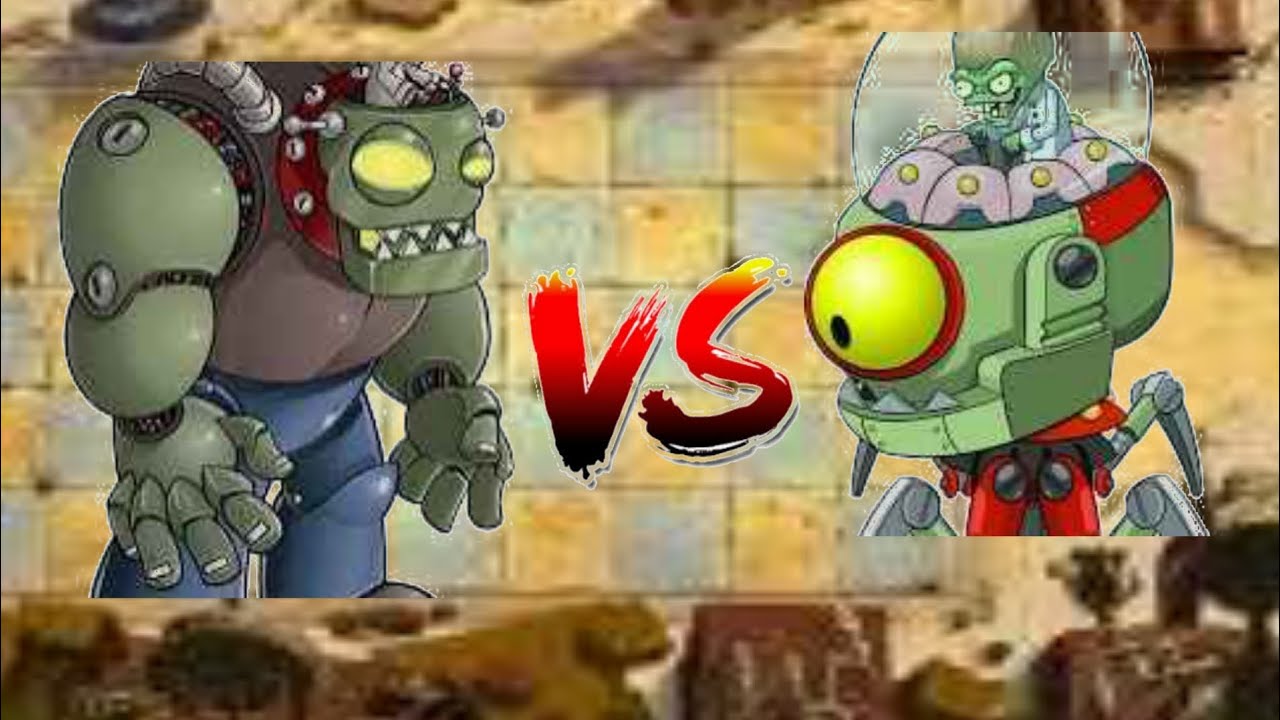 PVZ 2 Epic Battle Between Dr Zombo Vs Plant Force in Egypt Era ...
