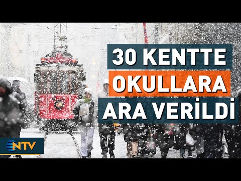 Son Dakika: İstanbul'da Okullar Tatil Edildi Mi? | NTV