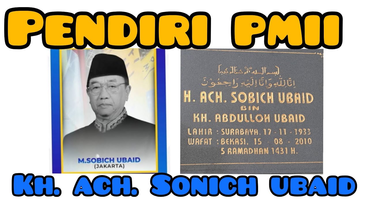 Tempat ziarah makam Pendiri PMII, KH Ach. Sobich Ubaid bin KH Abdulloh ...