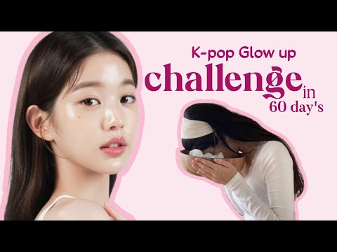 k-pop Glow up challenge in 60 days pt.1🪞 simple and effective for 12-22 years old
