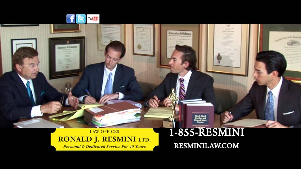 Rhode Island Personal Injury Lawyer: Ronald J. Resmini Law Firm 1-855 ...