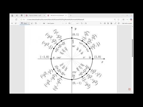 Trig 3-1-2 Solving Trig Equations Using Unit Circle - YouTube