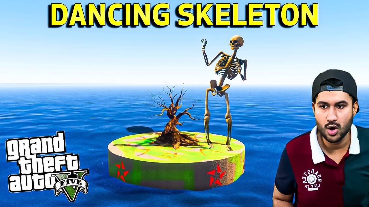 GTA 5 : DANCING SKELETON GHOST GTA HORROR GAMEPLAY #2 - YouTube