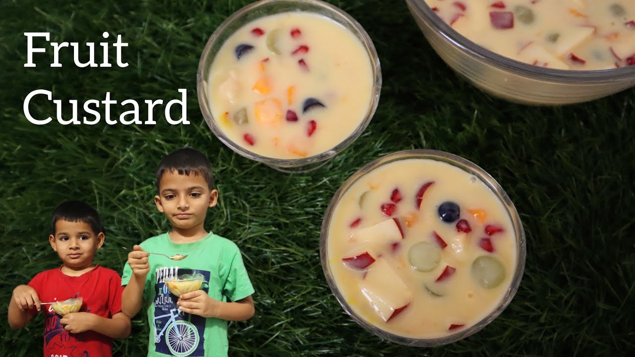 Fruit Custard | Summer special, Kids special Recipe | ಫ್ರೂಟ್ ಕಸ್ಟರ್ಡ್ ...