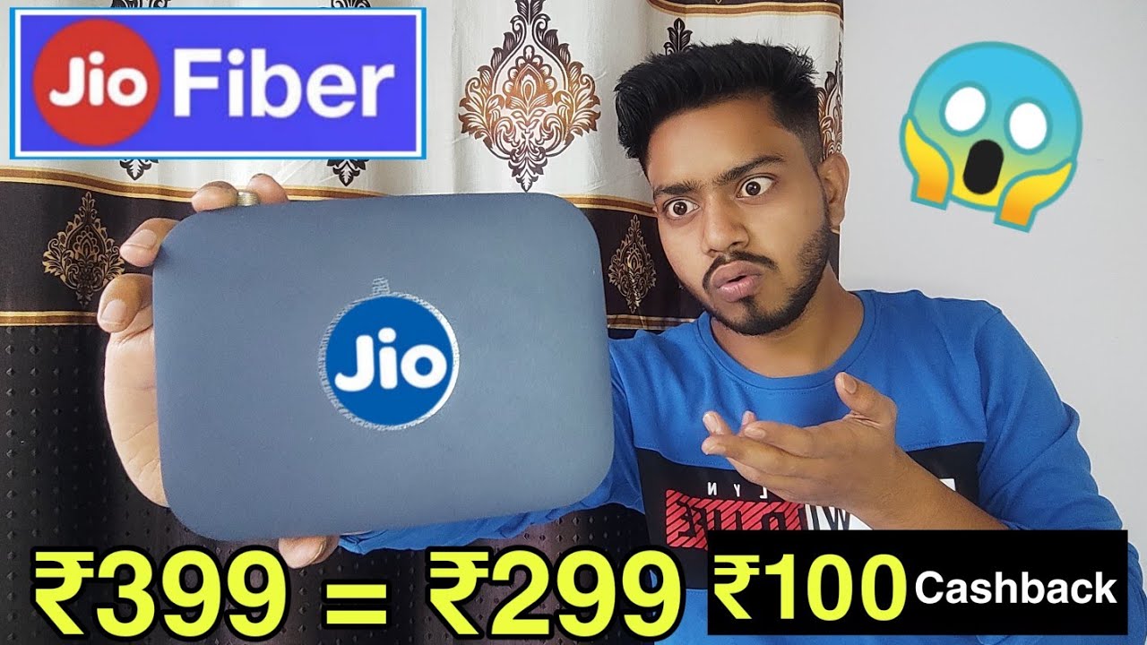 Jio fiber new recharge offer, Get upto ₹100 cashback on jio fiber ...