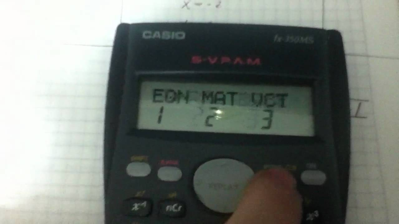 Características (Hack) escondidas Calculadora Casio FX-350ms - YouTube