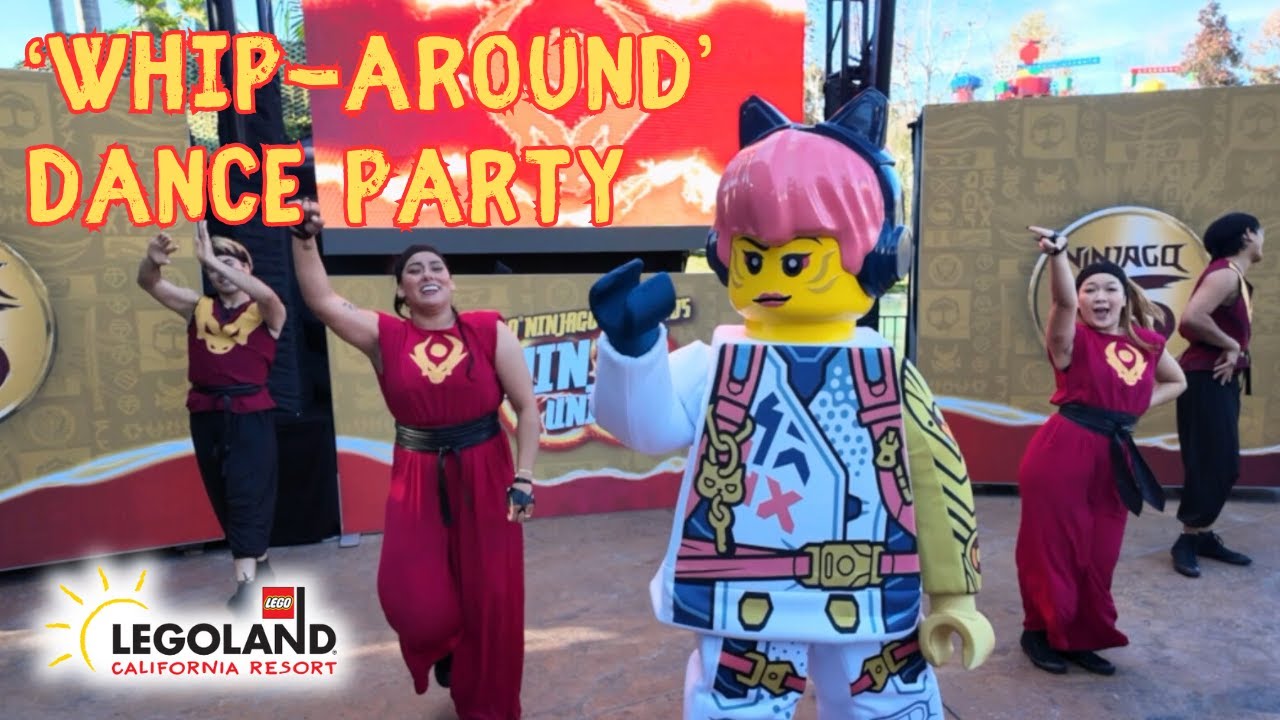 Whip Around Dance Party - NINJAGO Weekends 2026 🥷 at LEGOLAND ...