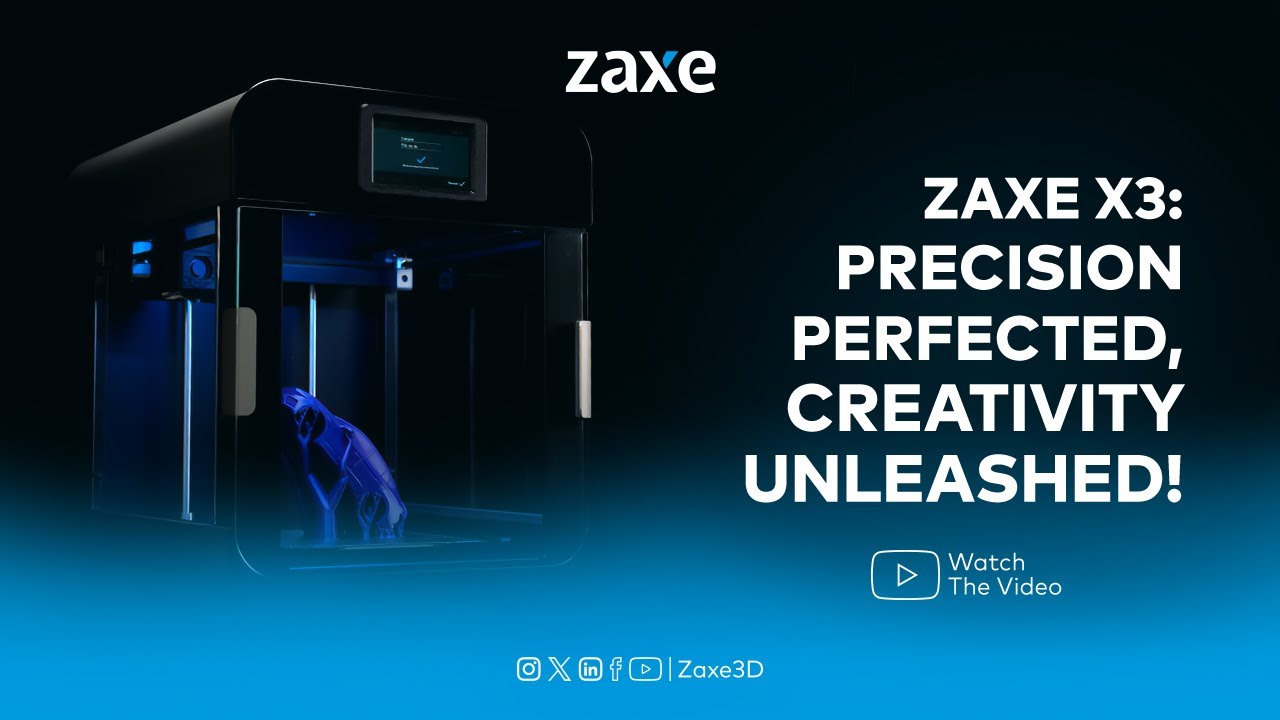 Zaxe X3: Precision Perfected, Creativity Unleashed! - YouTube