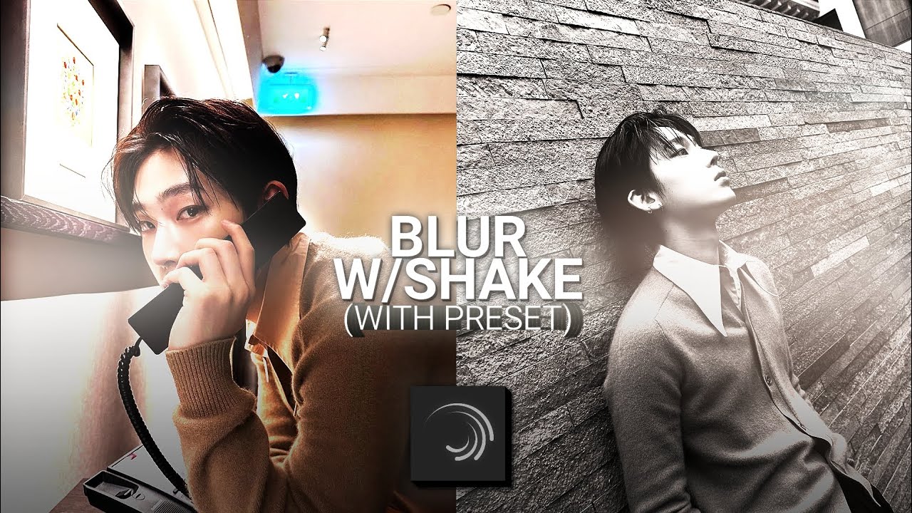 linear blur w/shake (+preset) - Alight motion - YouTube
