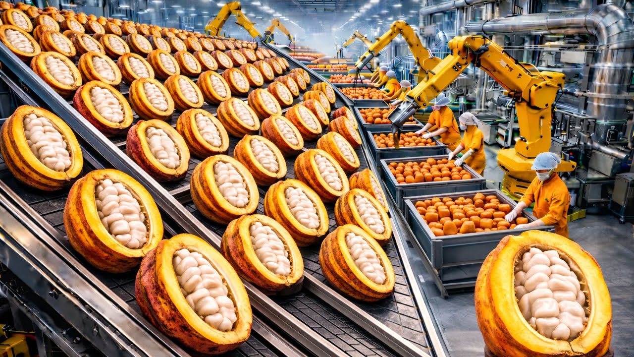Inside the Largest U.S. Factory: You Won’t Believe How Raw Cocoa ...
