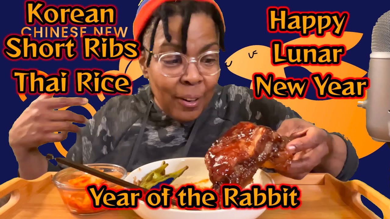 2023 Year of the Rabbit (1963) Asian Inspired Short Ribs & Thai Rice 🙏🏾 ...