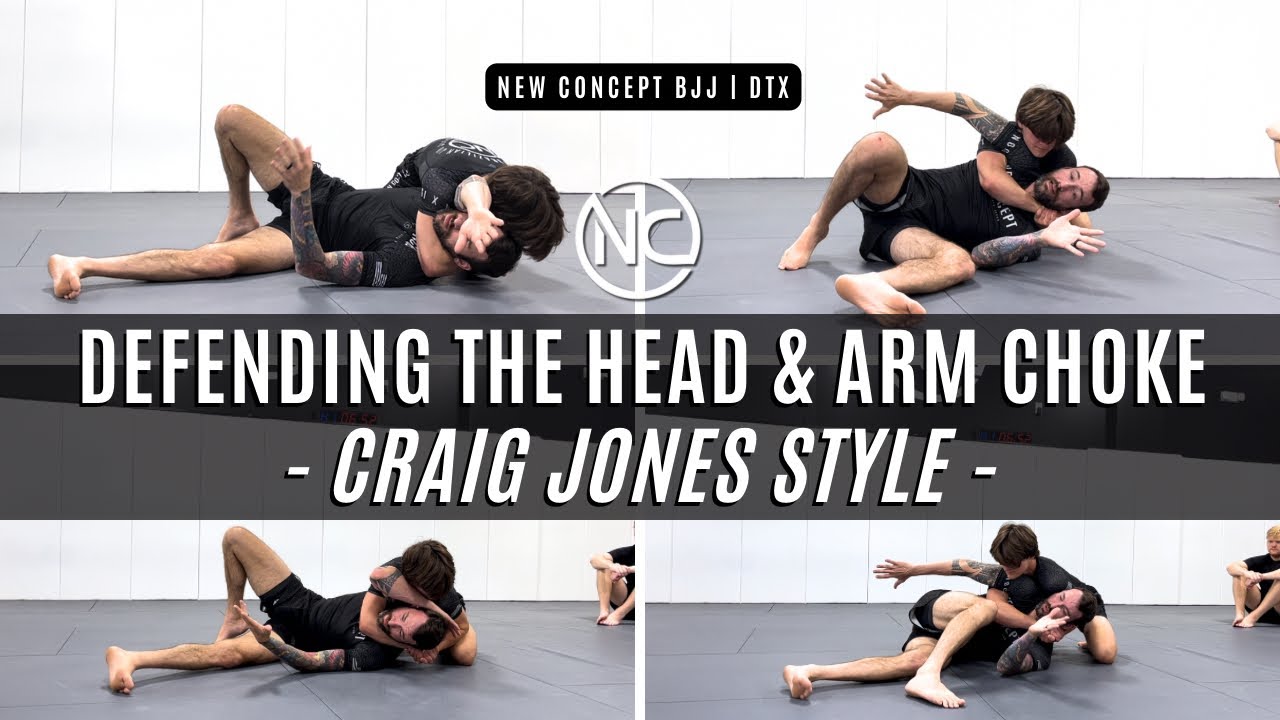 New Concept BJJ | Defending the Head & Arm Choke Craig Jones Style ...
