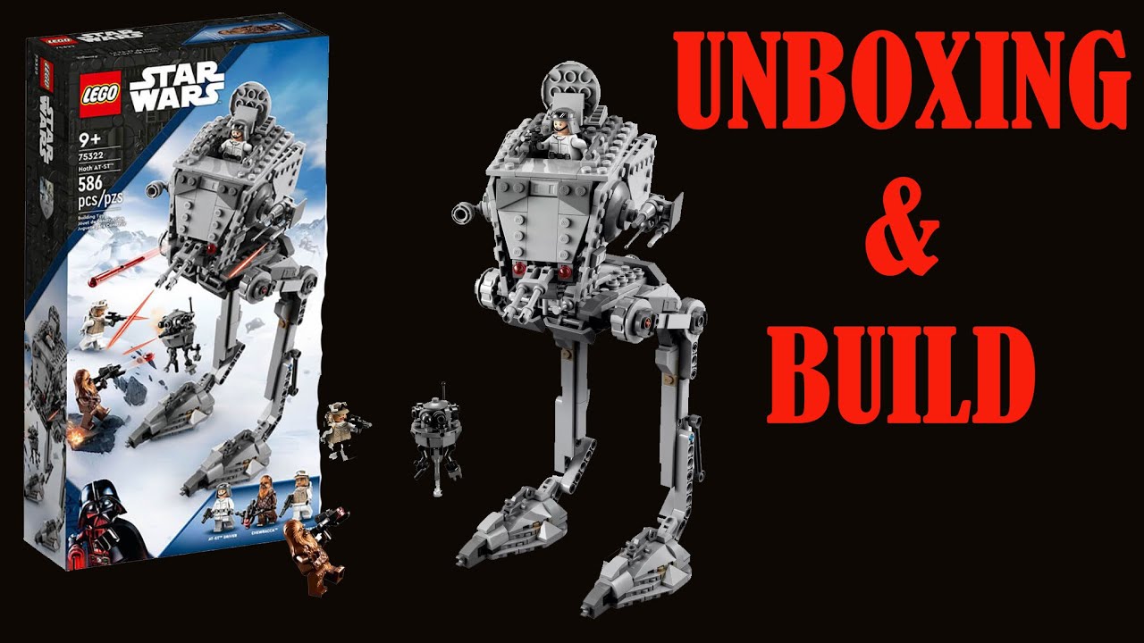 LEGO AT-ST BUILD!!! - YouTube