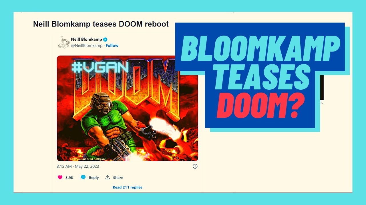 Neill Bloomkamp Teases Doom In Tweet! #doom #neillblomkamp # ...