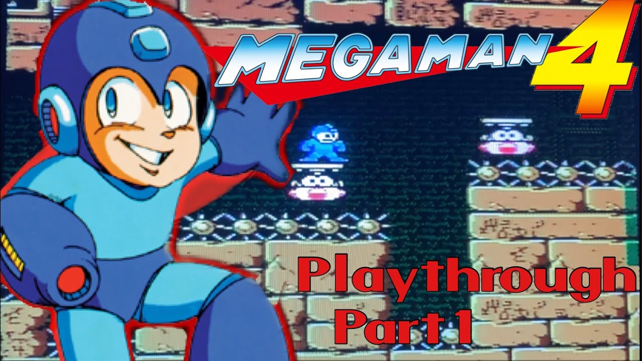 Mega Man 4 Playthrough Part 1: The running & gunning begins! - YouTube