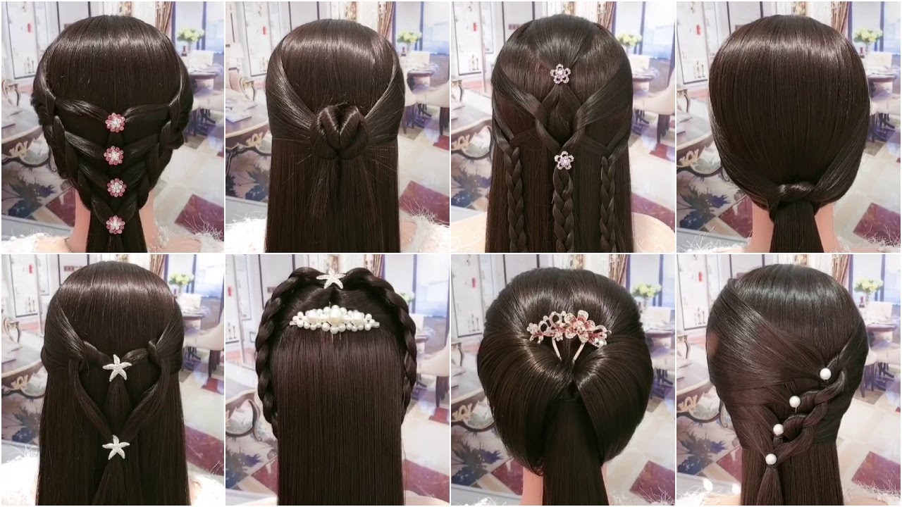Ultimate Hairstyle Inspo | Braided Low Bun & Open Hair Combo Tutorial ...